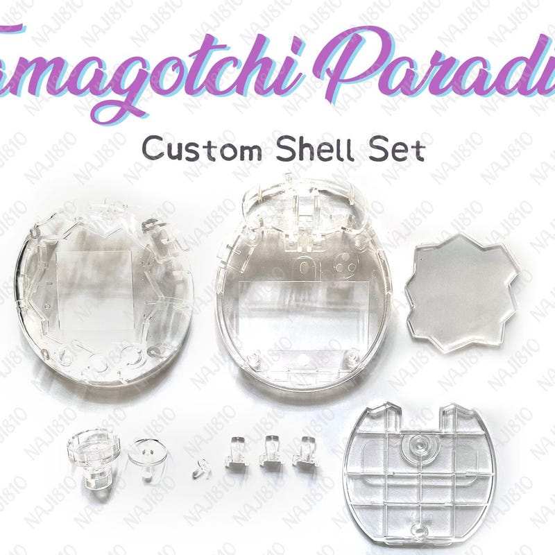 Clear Tamagotchi Paradise - Etsy