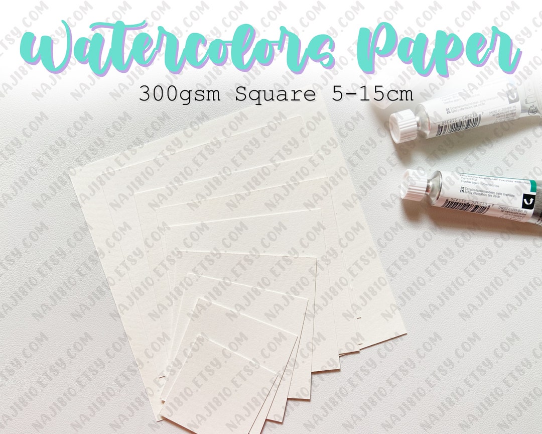 Square Watercolor Paper Cards Artist Grade Watercolor Paper,art ...