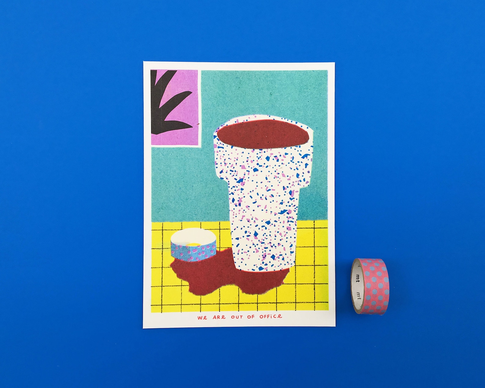 A Risograph Print of a Still Life With One of Our Favourite - Etsy ...
