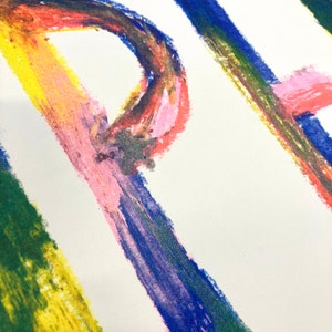 A 30 X 40 Cm Riso Print of an Open Sign - Etsy