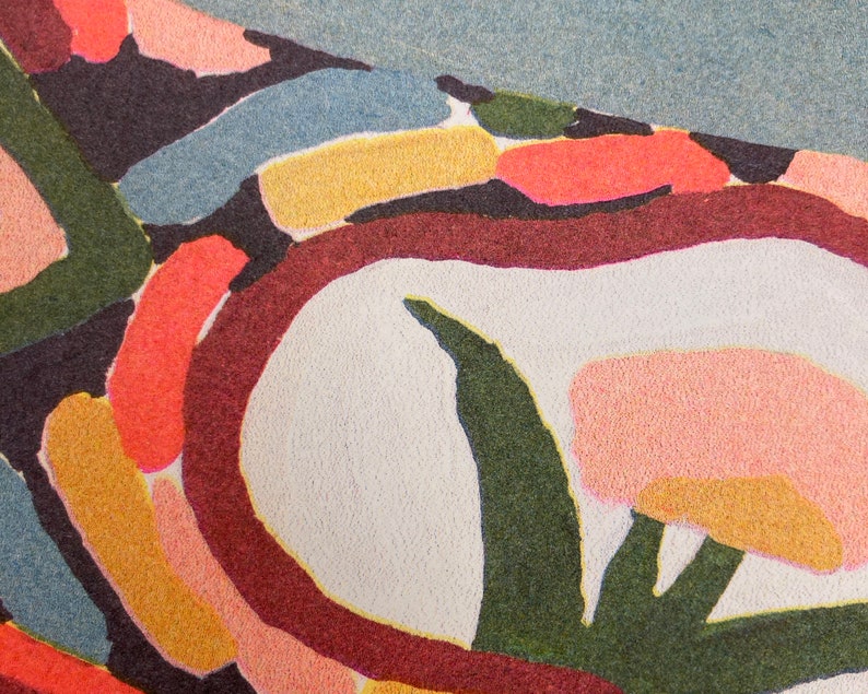 A Painted Bowl Risograph Print - Etsy