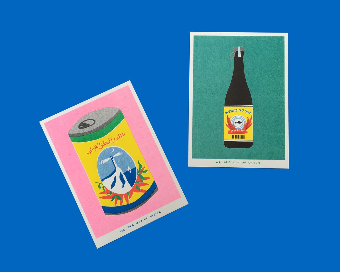 Combined Shipping for 2 Riso Prints of Packaging From All Over - Etsy UK