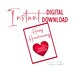 Happy Heartiversary Heart Warrior - Printable Card - CHD Warrior ...