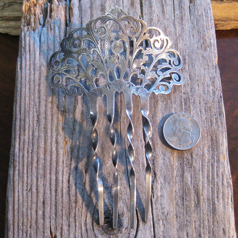 Antique Hair Comb - Etsy