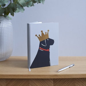 Black Labrador Notebook - Etsy UK