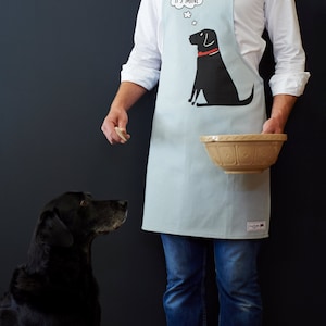 Black Labrador Apron - Etsy