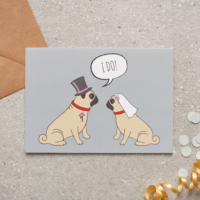 Pug Wedding - Etsy