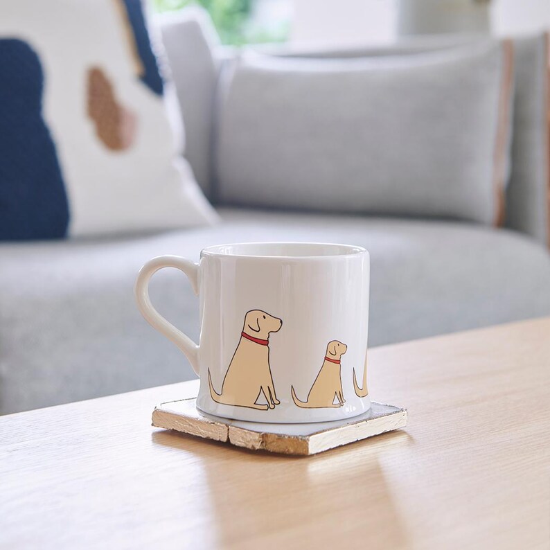 Yellow Labrador Mug - Dog Lover Gift for Her or Him - Etsy