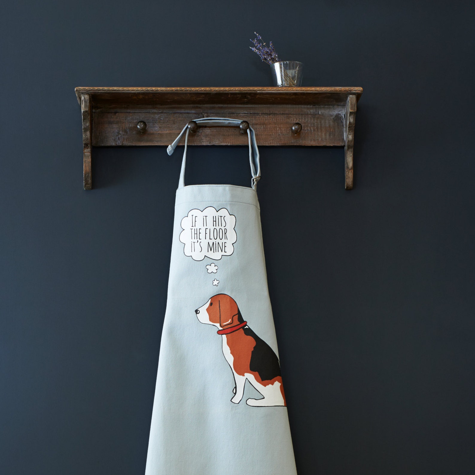 Beagle Apron: Organic Cotton Canvas, Screen Printed Design - Etsy