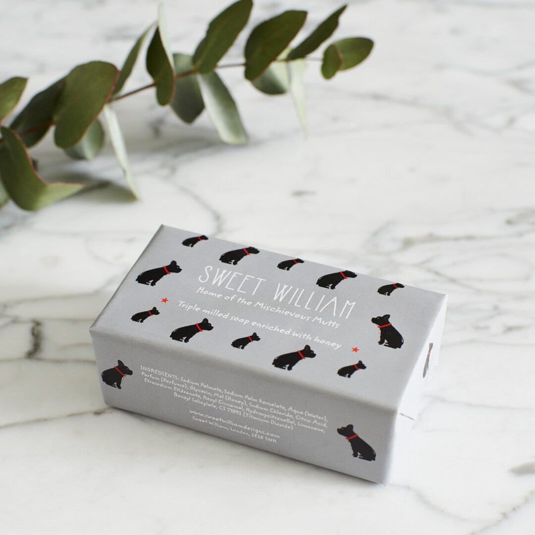 French Bulldog Triple Milled Soap - Etsy