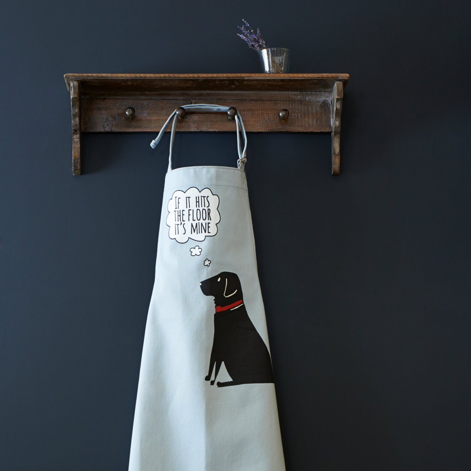 Black Labrador Apron - Etsy UK