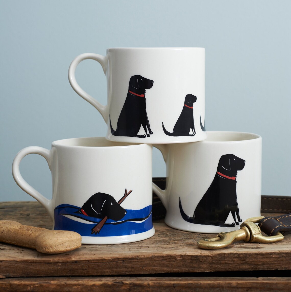 Black Labrador Mug single Lab - Etsy