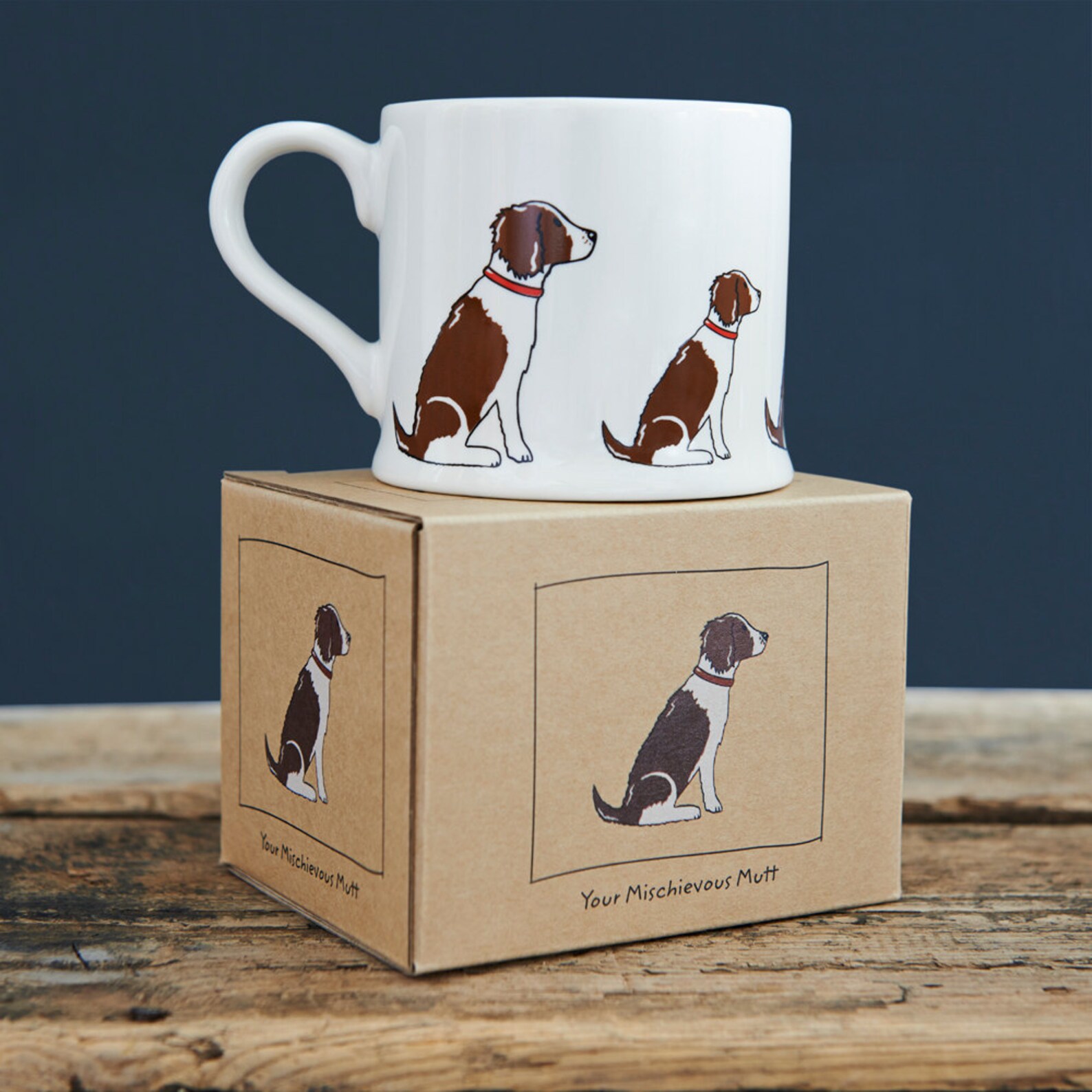 Springer Spaniel liver & White Mug - Etsy