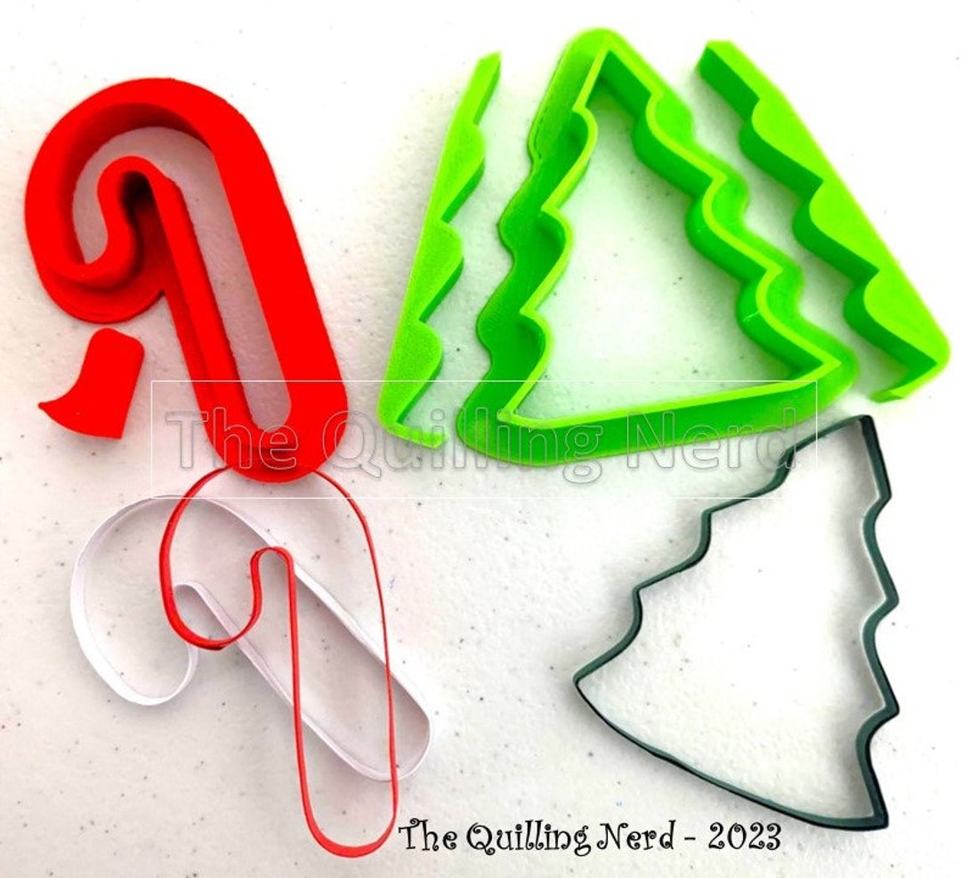NEW - Christmas Tree Candy Cane Quilling Form for Christmas - Etsy