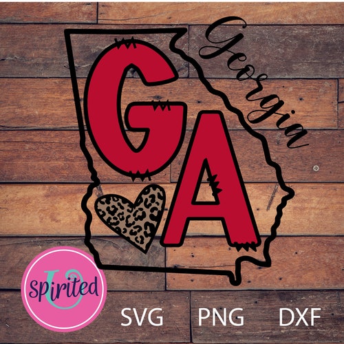 Chevron Georgia Bundle SVG DXF Design - Etsy