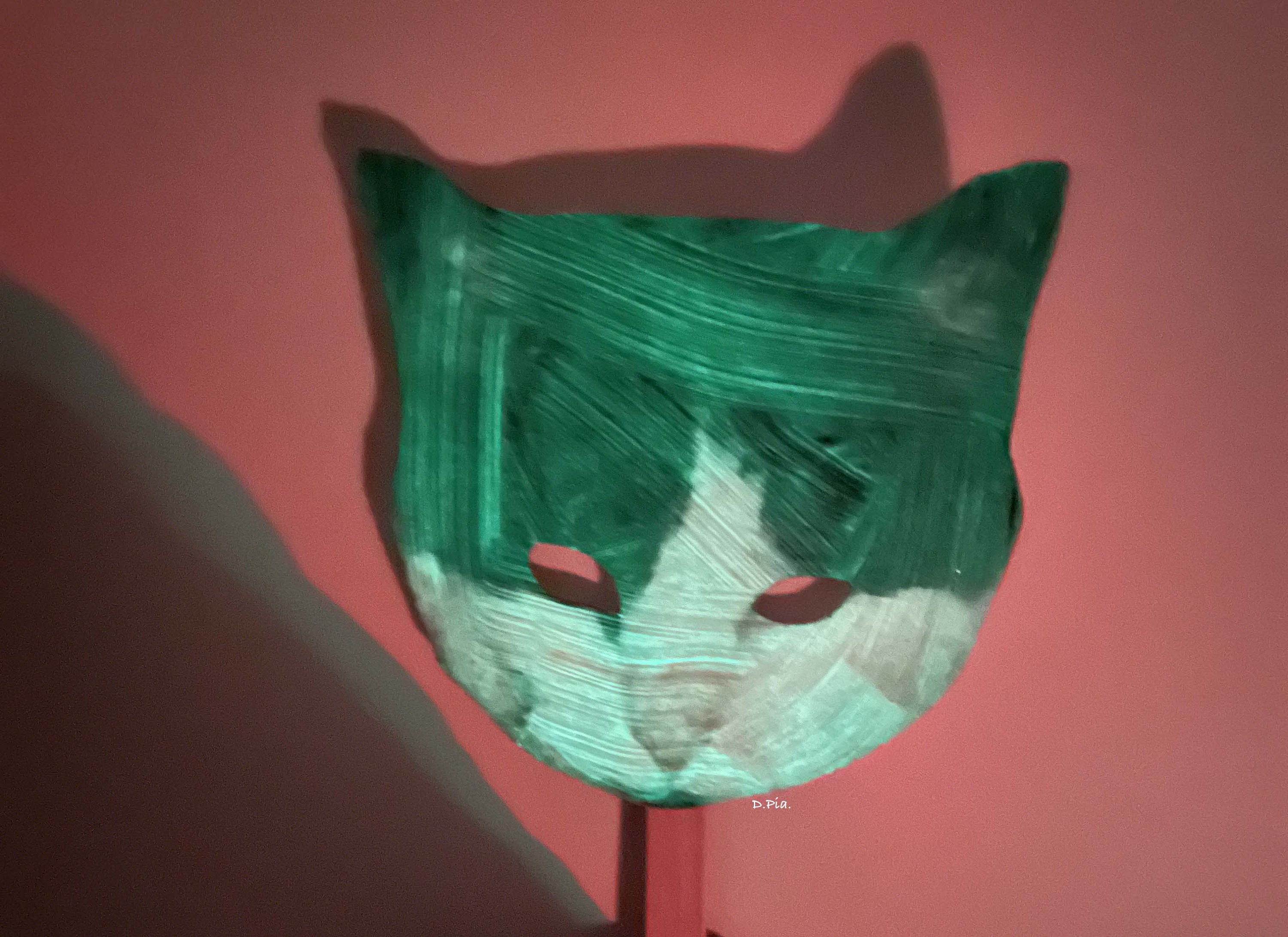 Black Cat Mask Black And White Cat Halloween Or Party Costume Favorsts Black Tuxedo Cat Mask