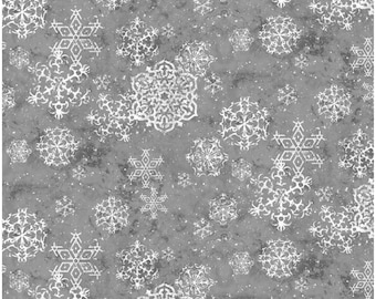 Snowflake fabric | Etsy