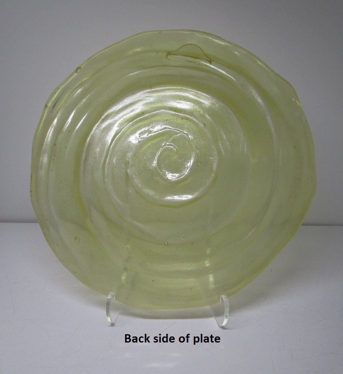 Catalonian 8.5" Plate #1 in Honey by Consolidated Glass, 1927-1940s - Etsy