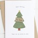 Merry Christmas Teacher Card Personalisable Christmas Card for Teacher ...