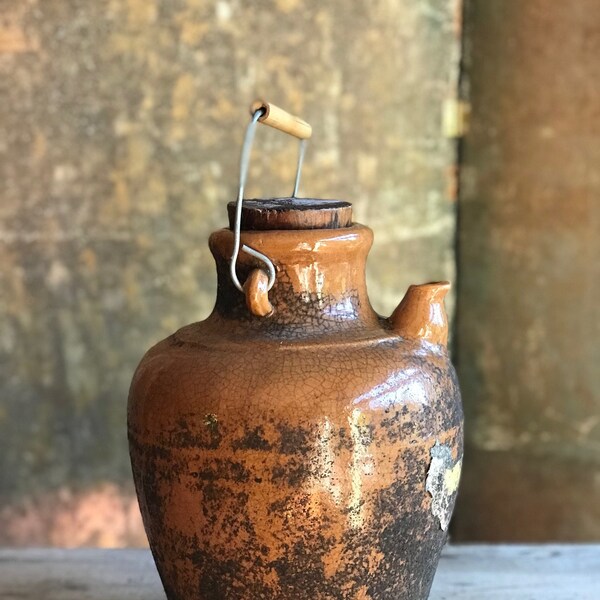 Antique Vinegar Jug - Etsy