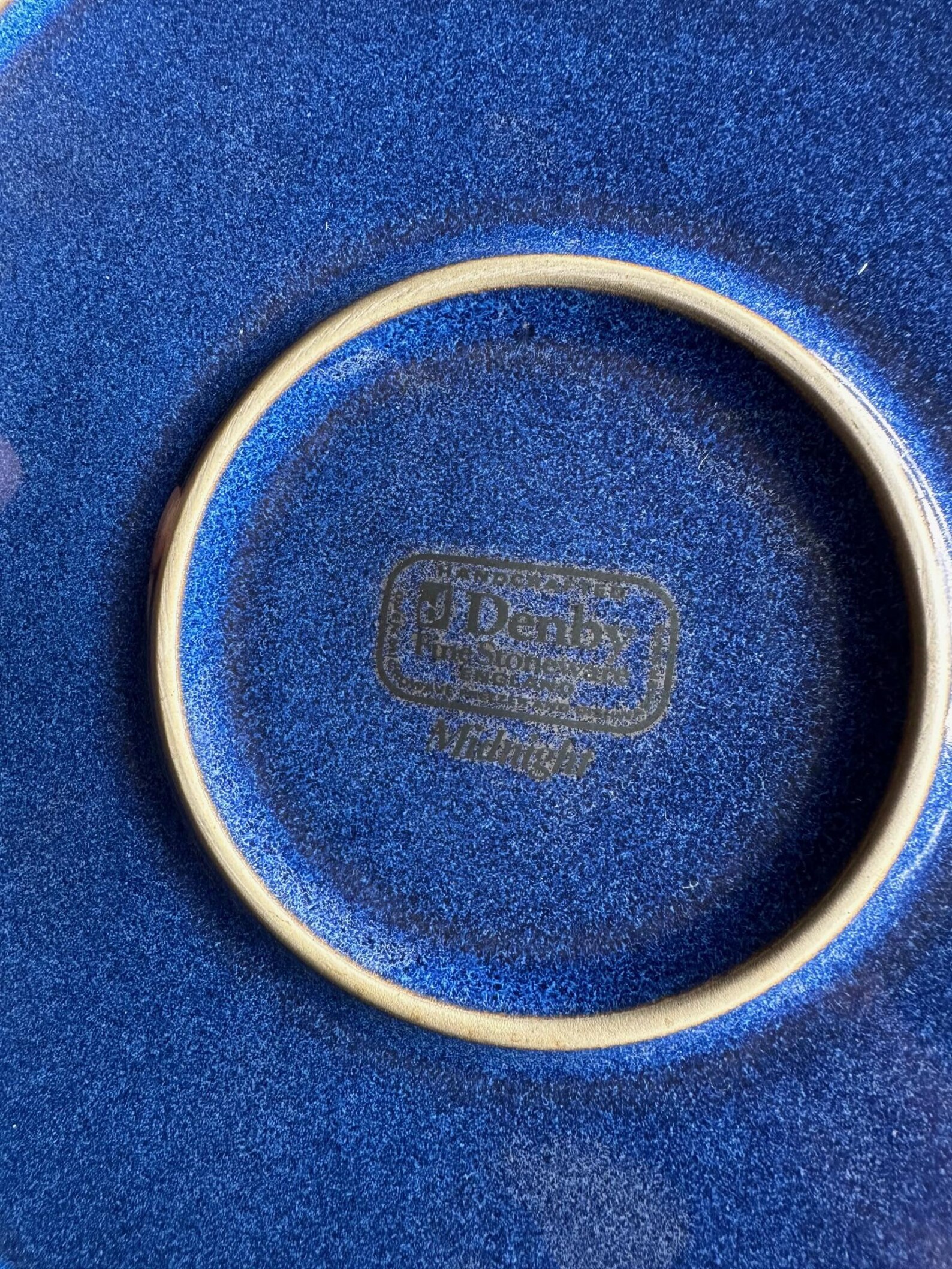 Denby Midnight Blue Dinner Plates | Set of 6 - Etsy