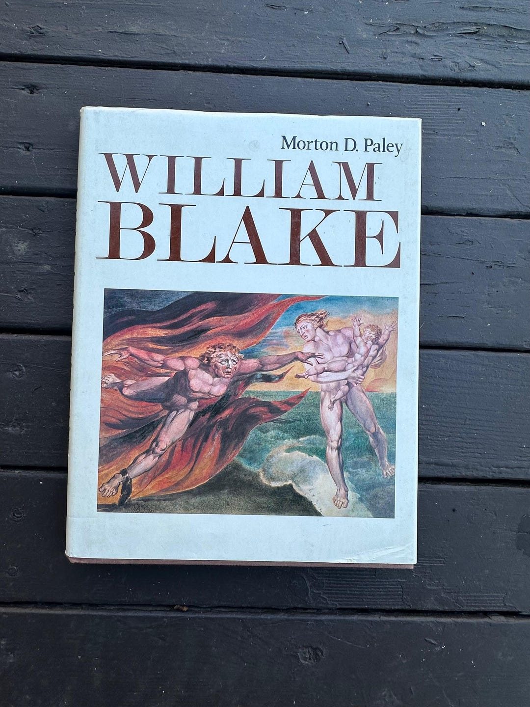 William Blake Art Book | Hard Cover Book W/ Dust Jacket | Morton Paley ...