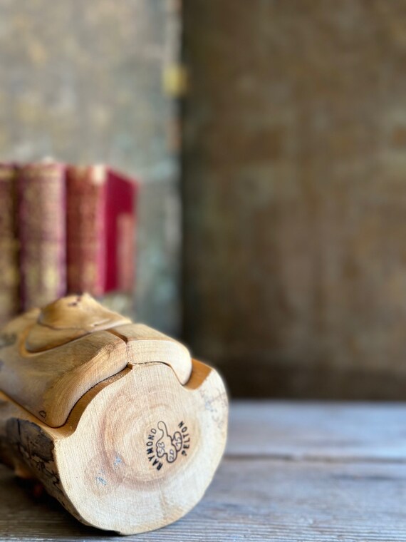 Wood Limb Box Raymond Pelton Live Edge Limb Puzzle Box - Gem