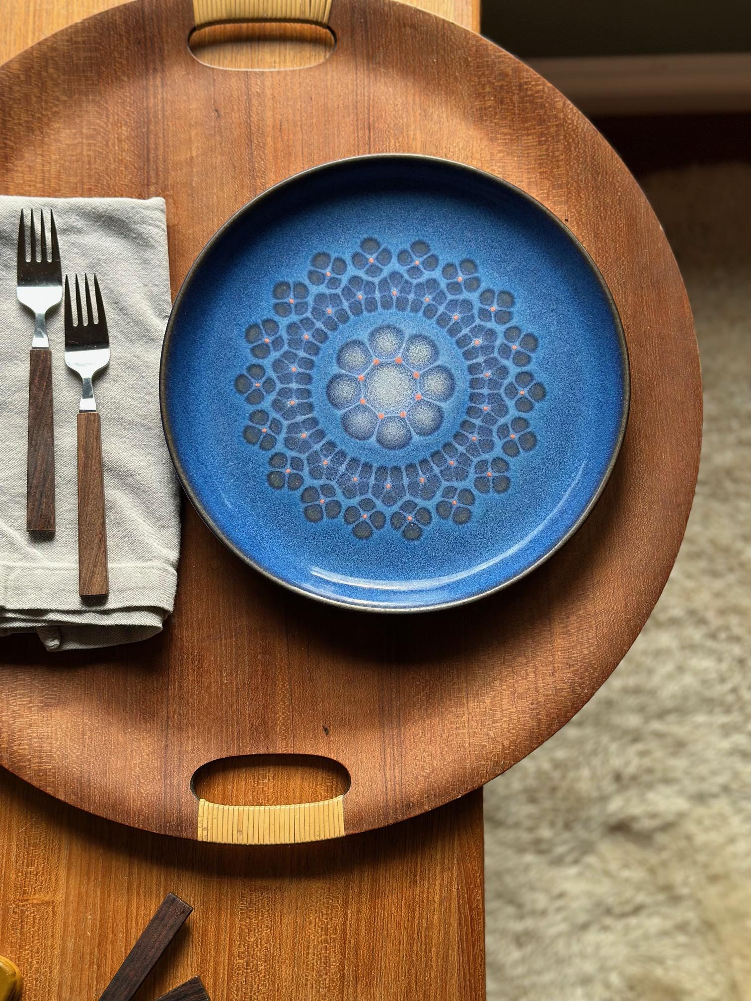 Denby Midnight Blue Dinner Plates | Set of 6 - Etsy