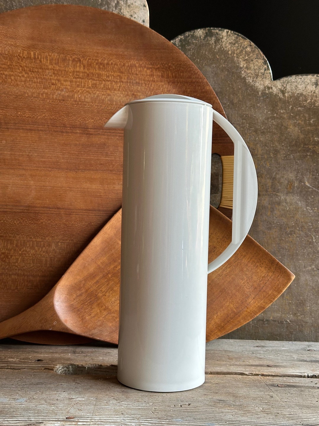 Mepal Rosti Tall White Lidded Pitcher Dutch Design Holland 7530 - Etsy