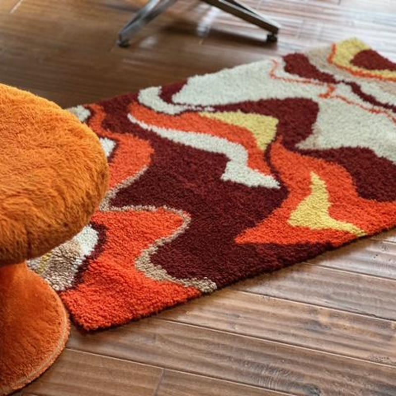 Vintage Shag Rug - Etsy