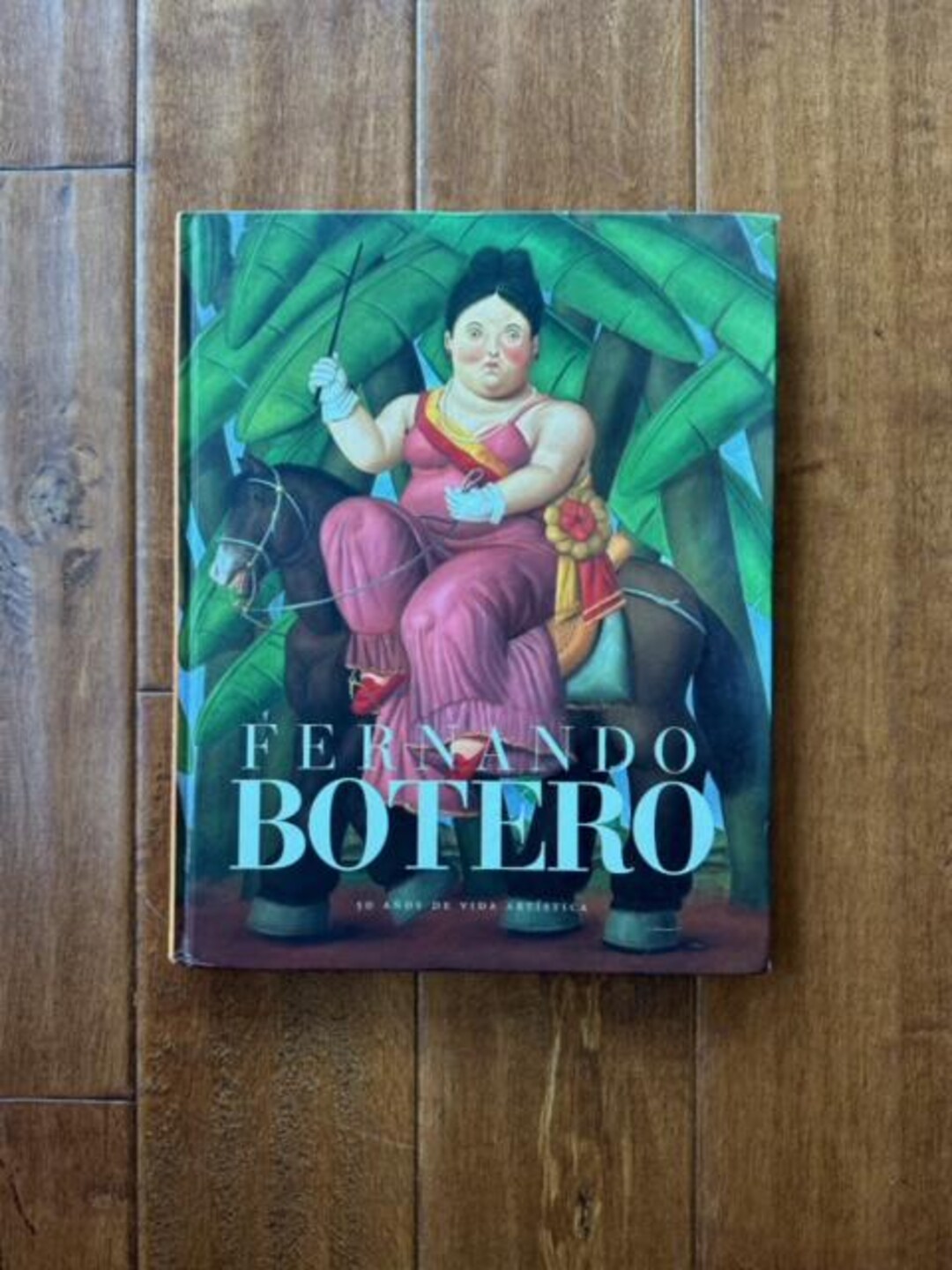 Fernando Botero Hard Cover Book Written in Spanish 50 Years of Artistic ...