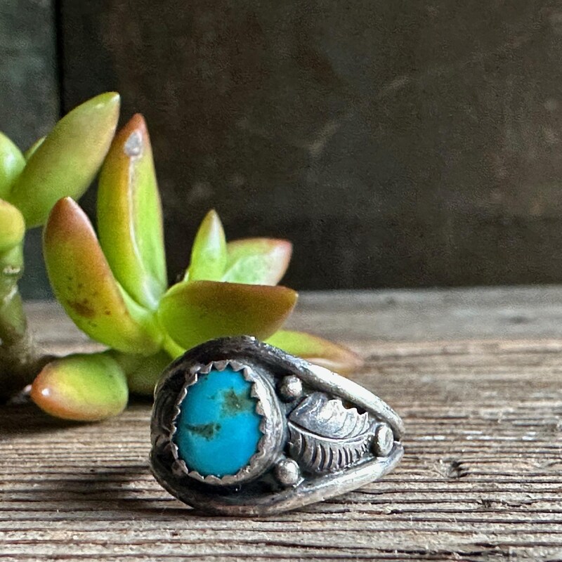 Navajo Silver Ring - Etsy