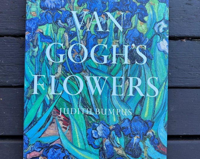 Van Gogh Art Book| Van Gogh's Flowers | Coffee Table Book | Dust Jacket ...