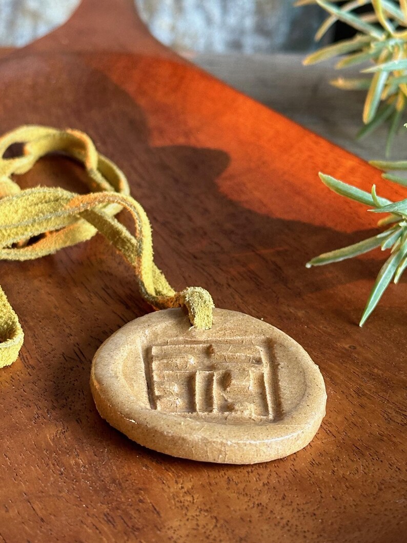 Ceramic Pendant Necklace | Studio Pottery | Modernist Design | MCM ...