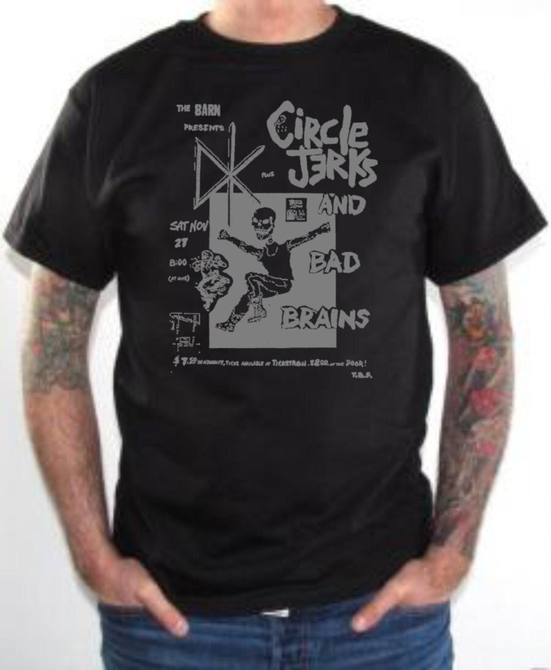 Old School Punk Rock Show Flyer Shirts DK-BB-MS - Etsy