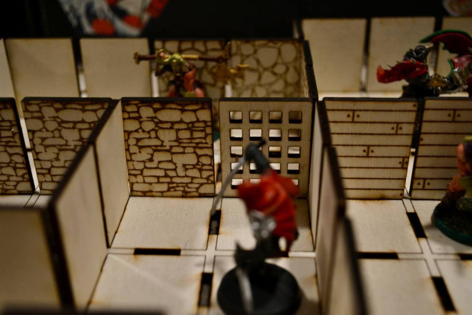 Grid Map for Tabletop RPG, Battle Map for Dungeons & Dragons, 3mm and ...