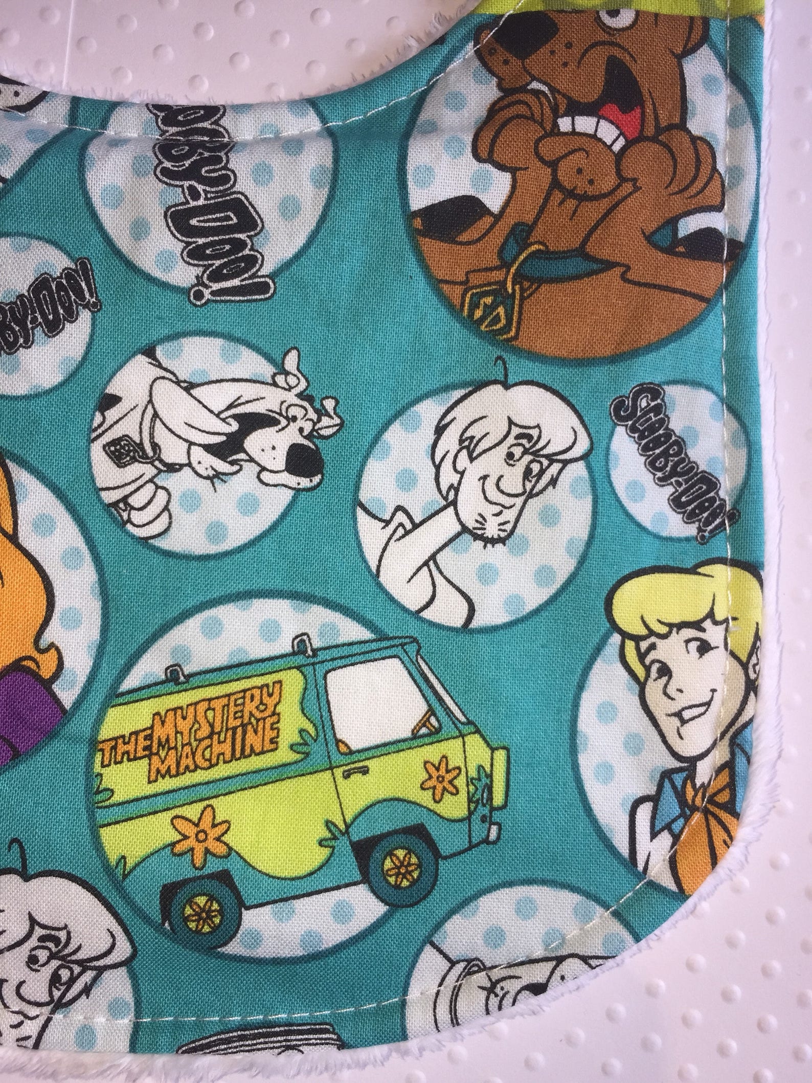 Scooby Doo Burp Cloth and Bib Set - Etsy
