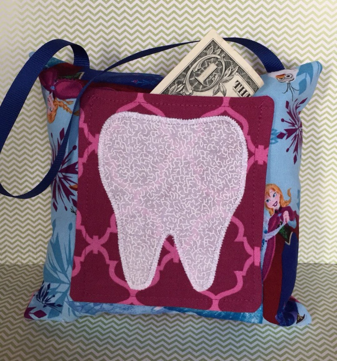 Tooth Fairy Pillow Frozen Theme Anna Elsa Olaf - Etsy