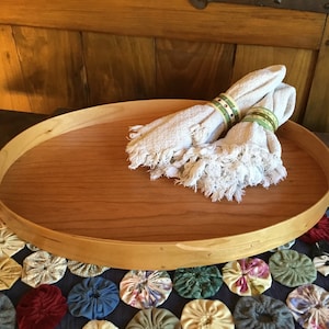 Set of Three Cherry Shaker Serving Trays - Etsy