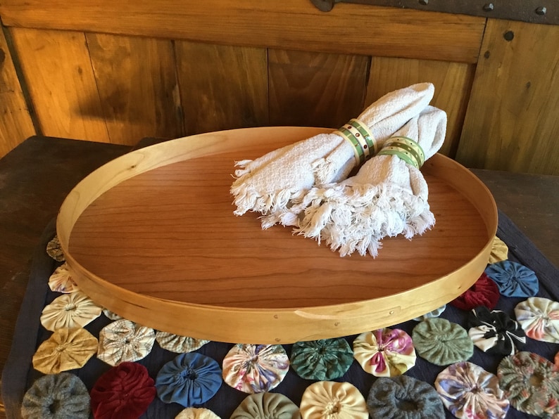 Cherry Shaker Serving Tray Medium - Etsy Canada