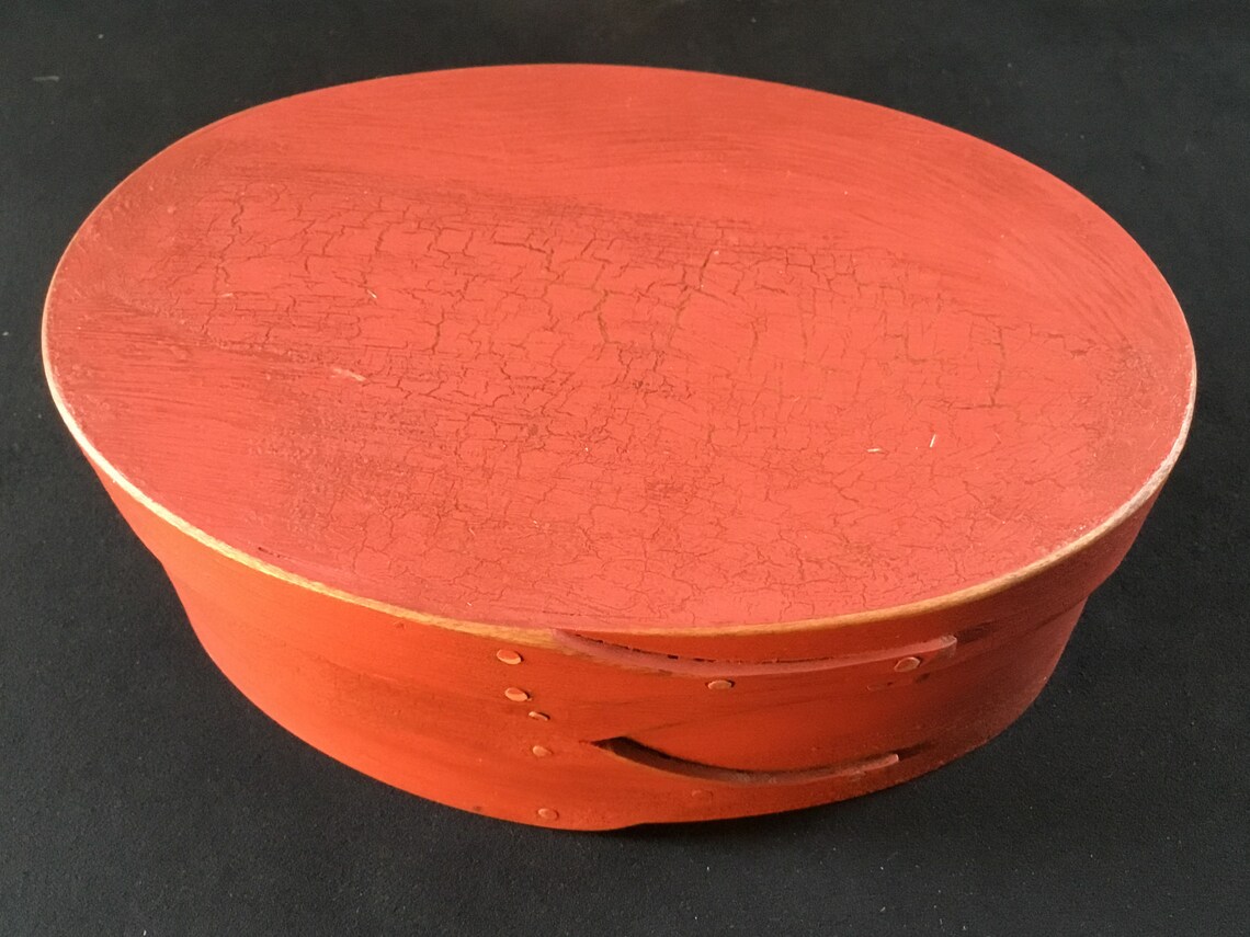 Handcrafted Reproduction Painted Shaker Box 3 - Etsy