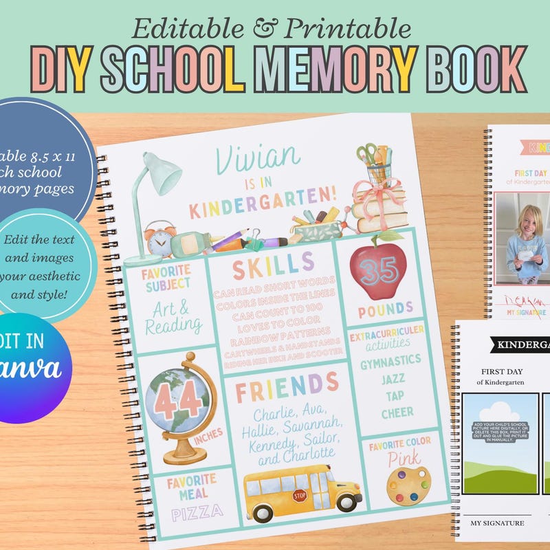 School Memory Box - Etsy