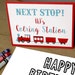 EDITABLE PRINTABLE Train Party Coloring Sign, Editable Digital Train ...