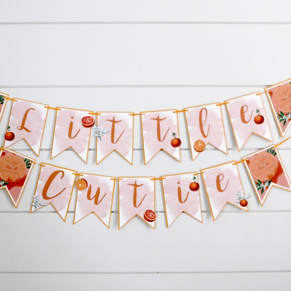 Little Cutie Banner - Etsy