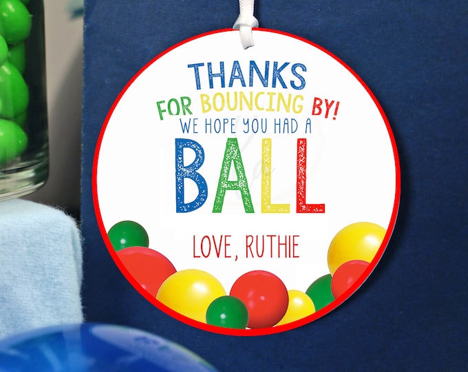 Bouncy Ball Food Labels, Ball Food Tents, Bouncy Ball Party Decor - Etsy