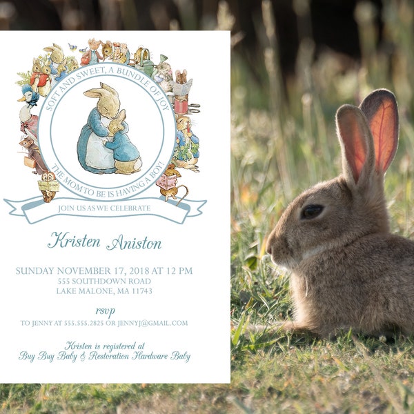 Beatrix Potter Baby Shower - Etsy