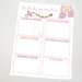 EDITABLE PRINTABLE Baby Book Pages for Girls, Girl's Baby Book Pages ...
