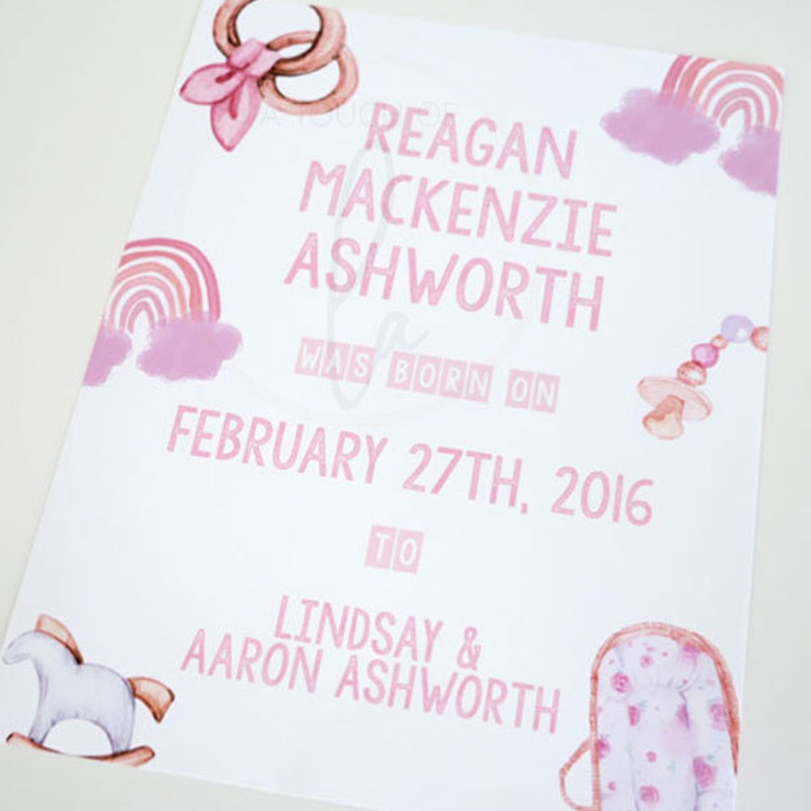 EDITABLE PRINTABLE Baby Book Pages for Girls Girl's Baby | Etsy