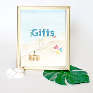 PRINTABLE Beach Party Sign Pack (8 X 10s), Set of 3 Beach Birthday ...