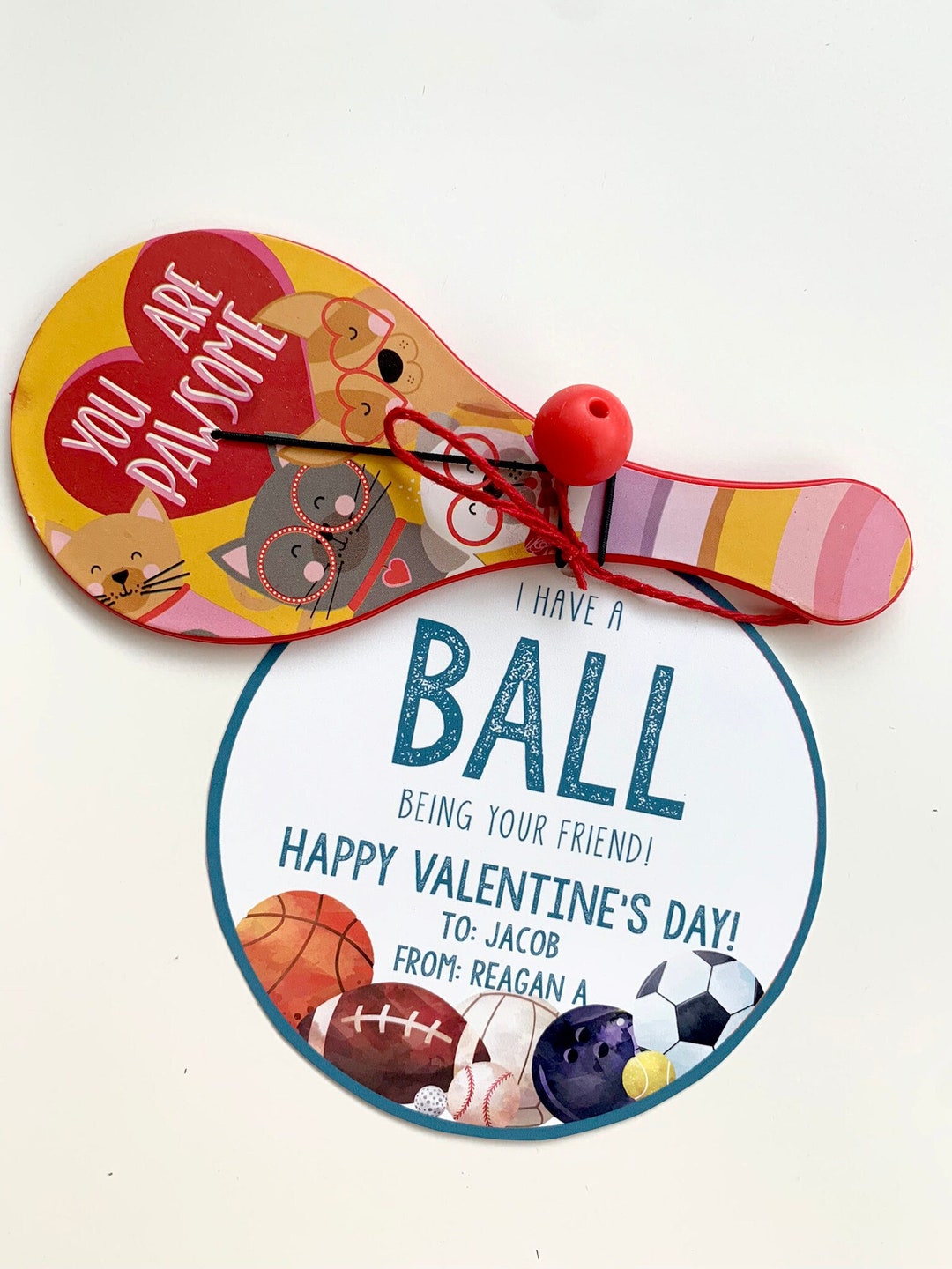 EDITABLE PRINTABLE Sports Themed Valentines, Sports Themed Class ...